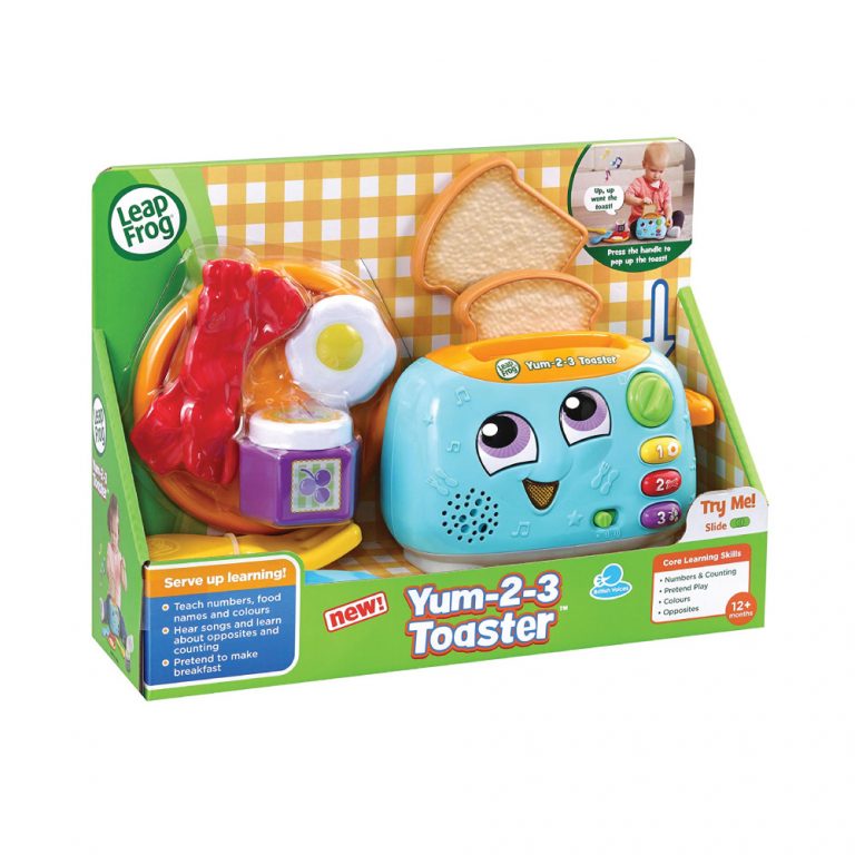 Leap Frog Yum 2-3 Toaster ชุดเตาปิ้งขนมปัง - Kiddo Pacific