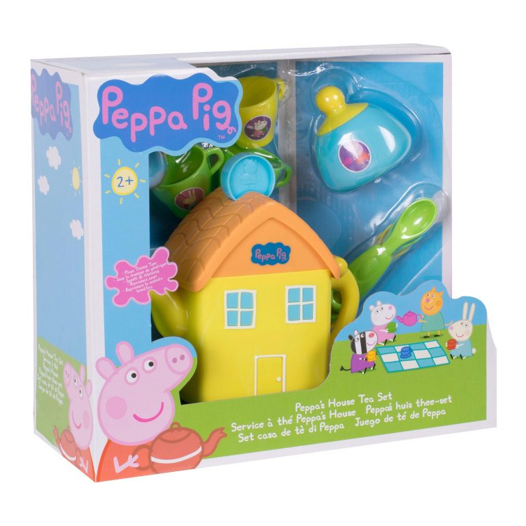 Peppa Pig House Tea Set ชุดบ้านและชุดน้ำชา - Kiddo Pacific