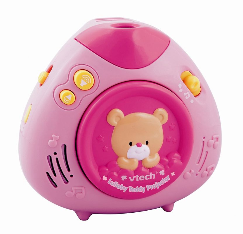 Vtech Lullaby Teddy Projector Pink โปรเจคเตอร์กล่อมนอน - Kiddo Pacific