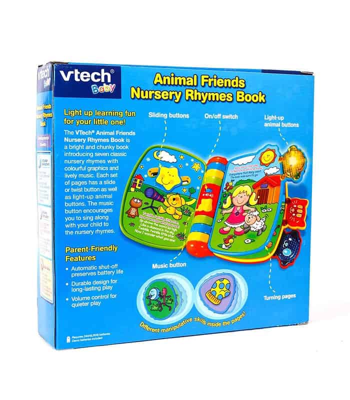 Vtech Animal Friends Nursery Rhyme Book ของเล่น หนังสือ ตุ๊ก - Kiddo ...
