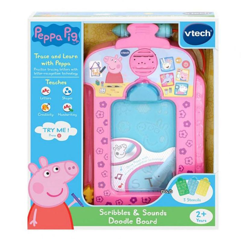 Vtech Peppa Scribble&Sound Doodle Board ของเล่นเสริมทักษะ - Kiddo Pacific