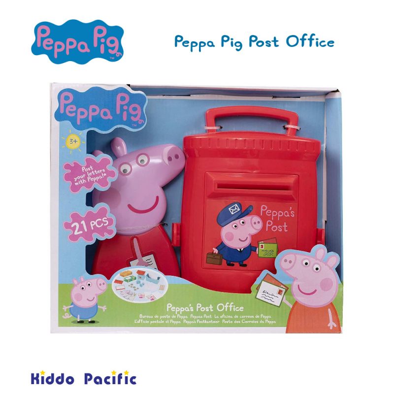 Peppa Pig Post Office ชุดของเล่นเสริมจินตนาการทำการไปรษณีย์ - Kiddo Pacific