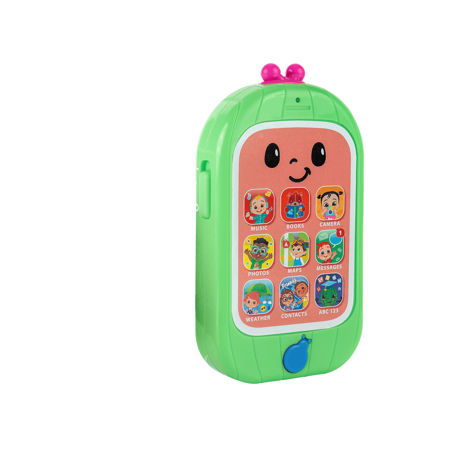 Cocomelon Musical Cell Phone ของเล่นโทรศัพท์เสียงโทร6เสียง - Kiddo Pacific