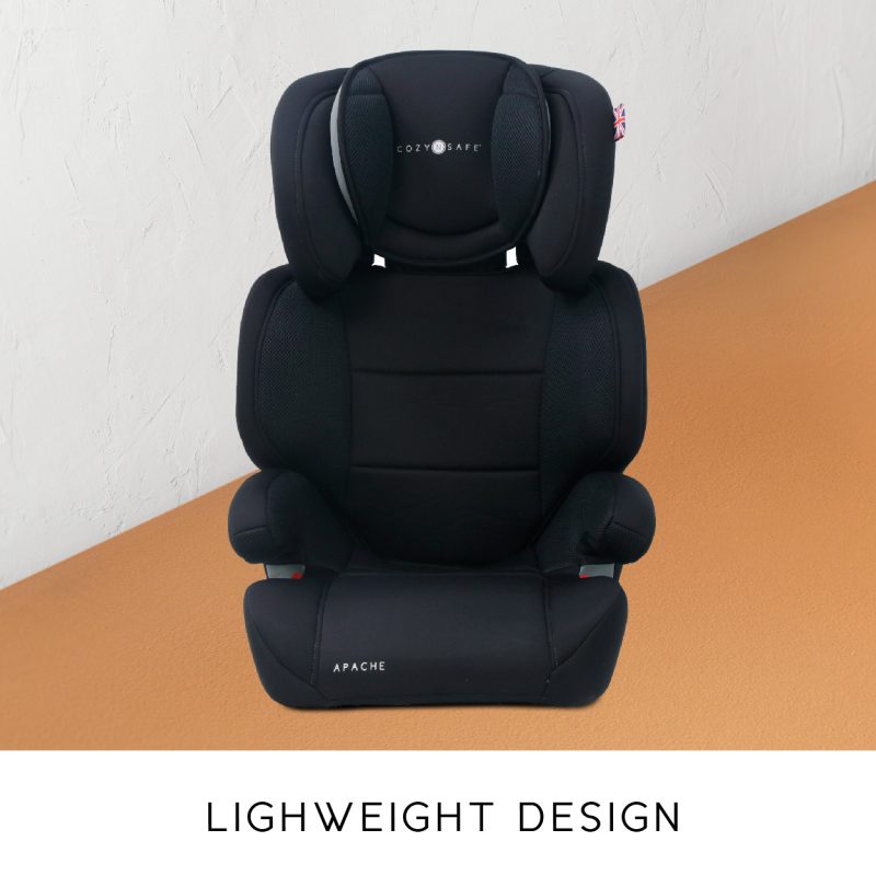 Cozy N Safe Apache - Black/Grey คาร์ซีท - Kiddo Pacific
