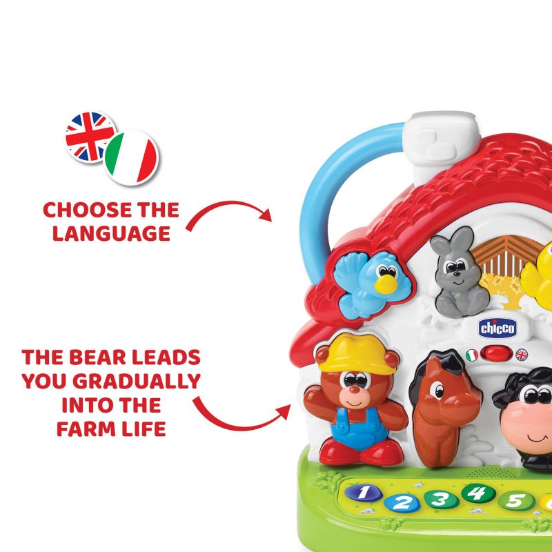 Chicco Toy Abc Talking Farm บ้านของเล่น เสริมพัฒนาการ