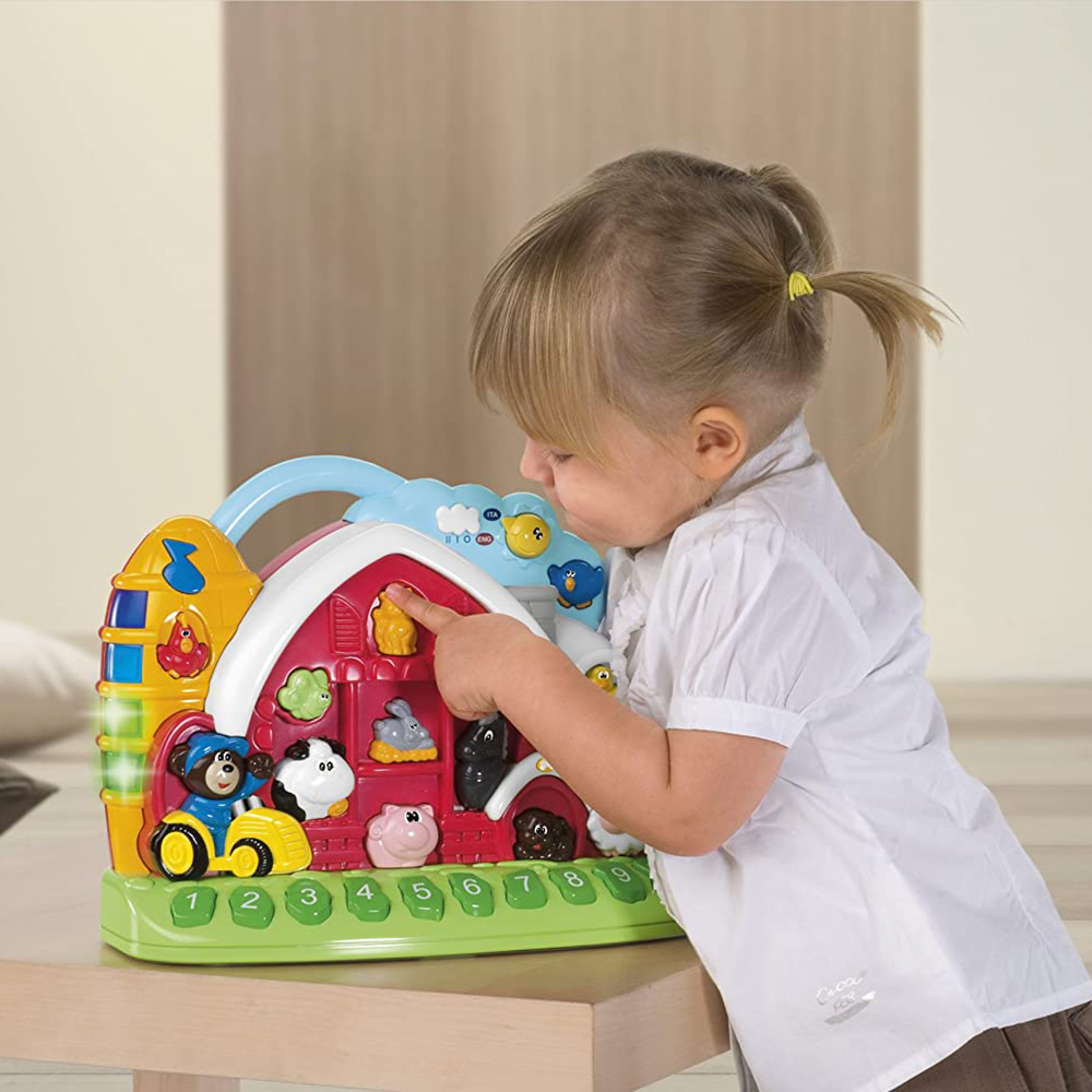 Chicco Toy Abc Talking Farm บ้านของเล่น เสริมพัฒนาการ - Kiddo Pacific