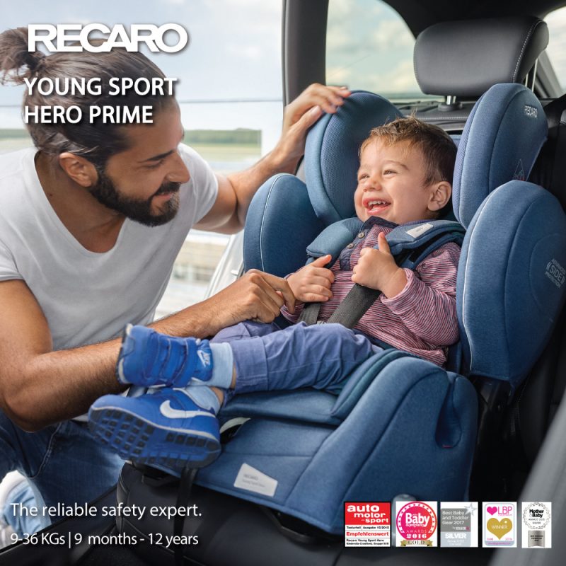 Recaro รวมรุ่นฮิตสำหรับคุณพ่อยุคใหม่ - Kiddo Pacific