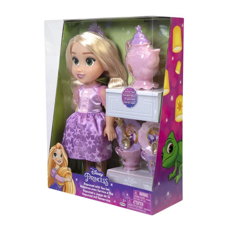 Disney Princess - Rapunzel With Tea Set ตุ๊กตาเจ้าหญิง - Kiddo Pacific