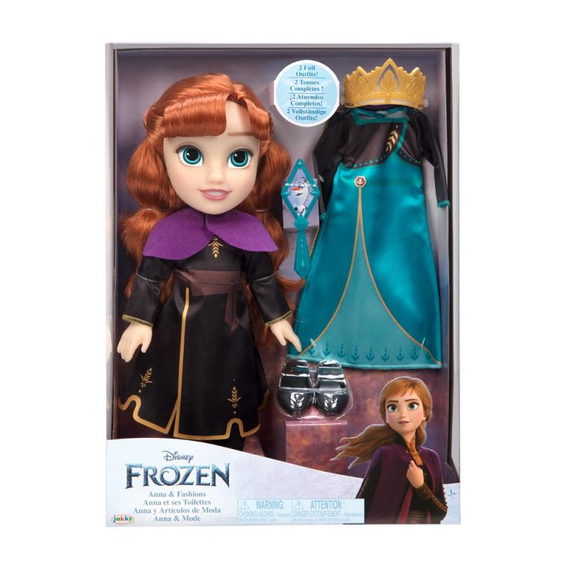 Disney Frozen Anna & Fashions ตุ๊กตาเจ้าหญิง - Kiddo Pacific