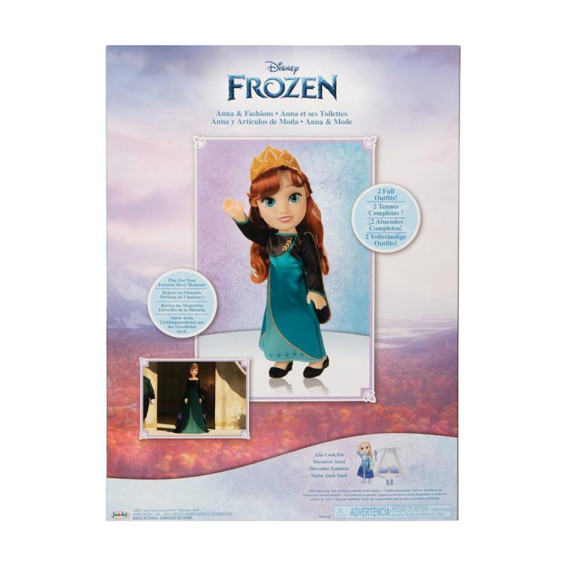 Disney Frozen Anna & Fashions ตุ๊กตาเจ้าหญิง - Kiddo Pacific