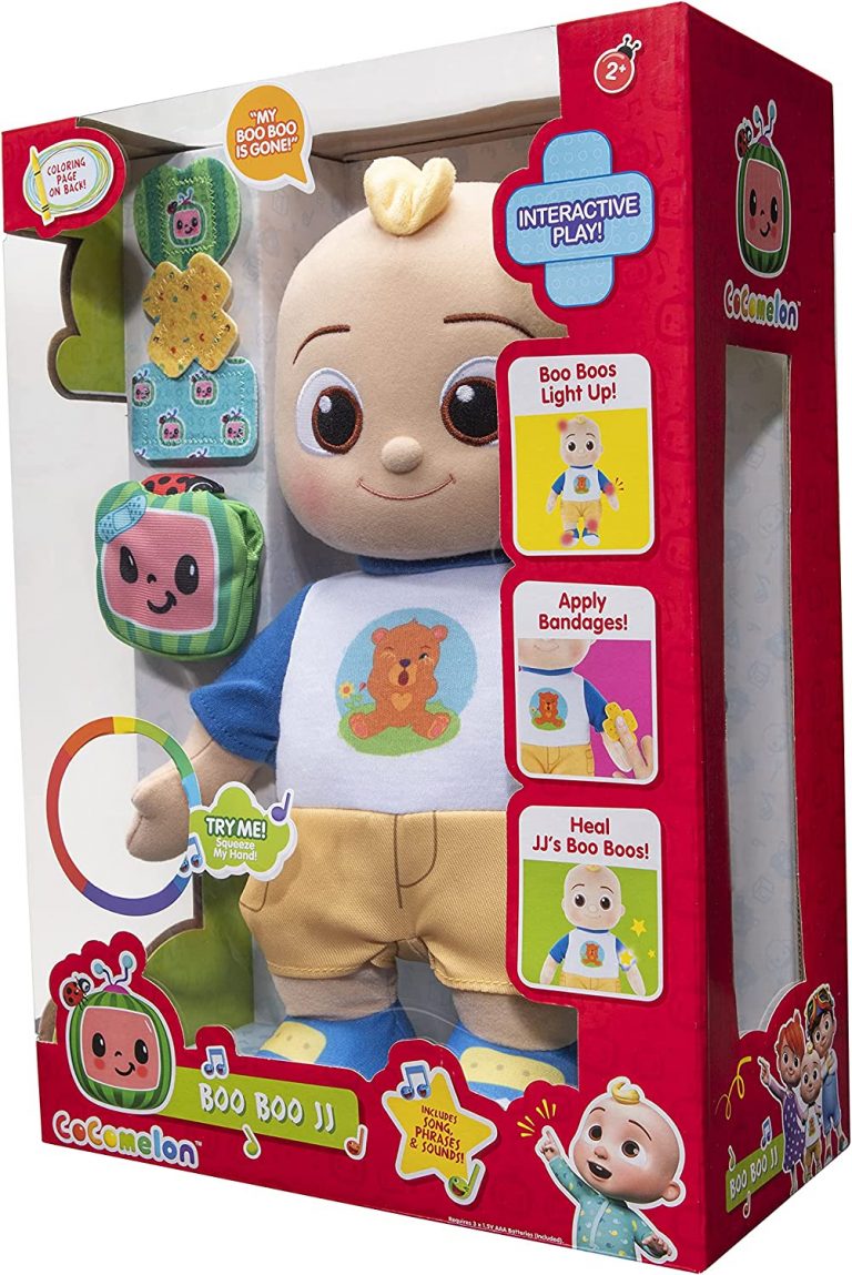Cocomelon Plush Boo Boo Jj ตุ๊กตาผ้านุ่มนิ่ม - Kiddo Pacific
