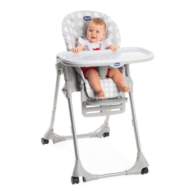 Chicco Polly Easy High Chair-Giraffe เก้าอี้ทานข้าวเด็ก