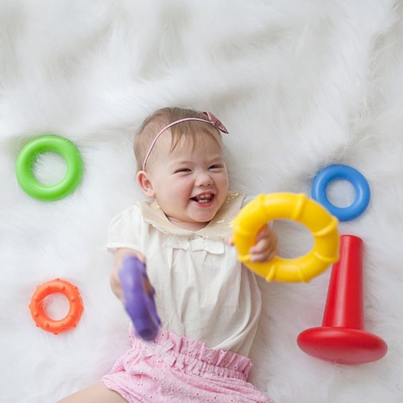 Playgro Sort And Stack Tower ของเล่นห่วงเรียงซ้อน - Kiddo Pacific