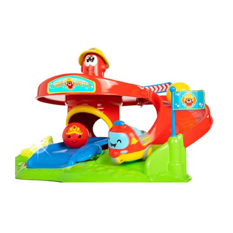 Chicco Turbo Ball - Rolling Spinner ของเล่นรางรถดับเพลิง