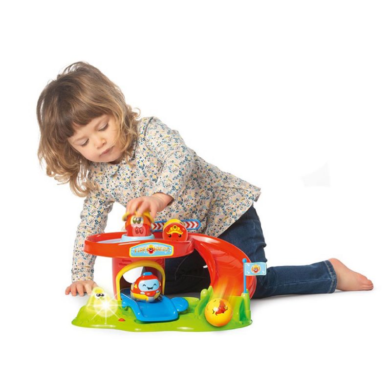 Chicco Turbo Ball - Rolling Spinner ของเล่นรางรถดับเพลิง