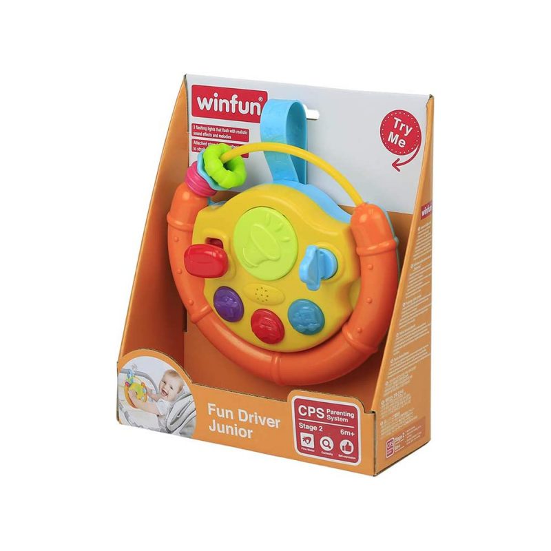 Fun Driver Junior ของเล่น พวงมาลัยรถยนต์สำหรับเด็ก - Kiddo Pacific