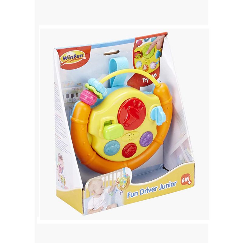 Fun Driver Junior ของเล่น พวงมาลัยรถยนต์สำหรับเด็ก - Kiddo Pacific