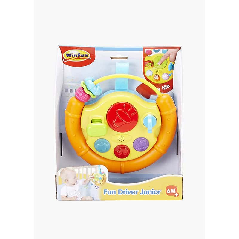 Fun Driver Junior ของเล่น พวงมาลัยรถยนต์สำหรับเด็ก - Kiddo Pacific