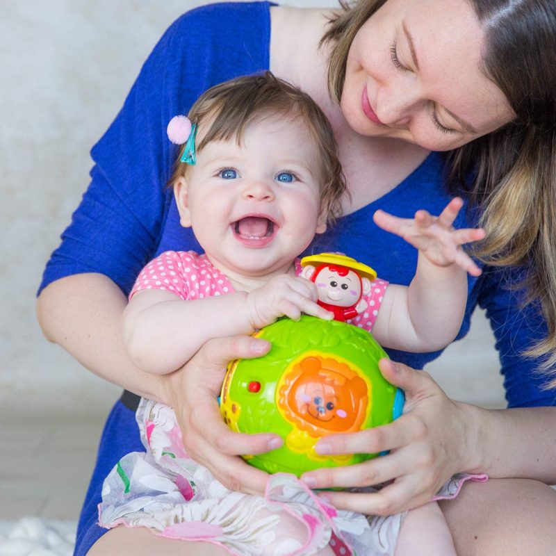 Roll N Pop Jungle Activity Ball ของเล่น ลูกบอลสำหรับเด็ก - Kiddo Pacific