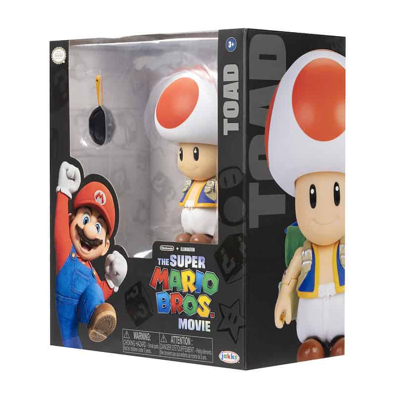 Super Mario Movie 5" Figure - Toad ของเล่นฟิกเกอร์ - Kiddo Pacific