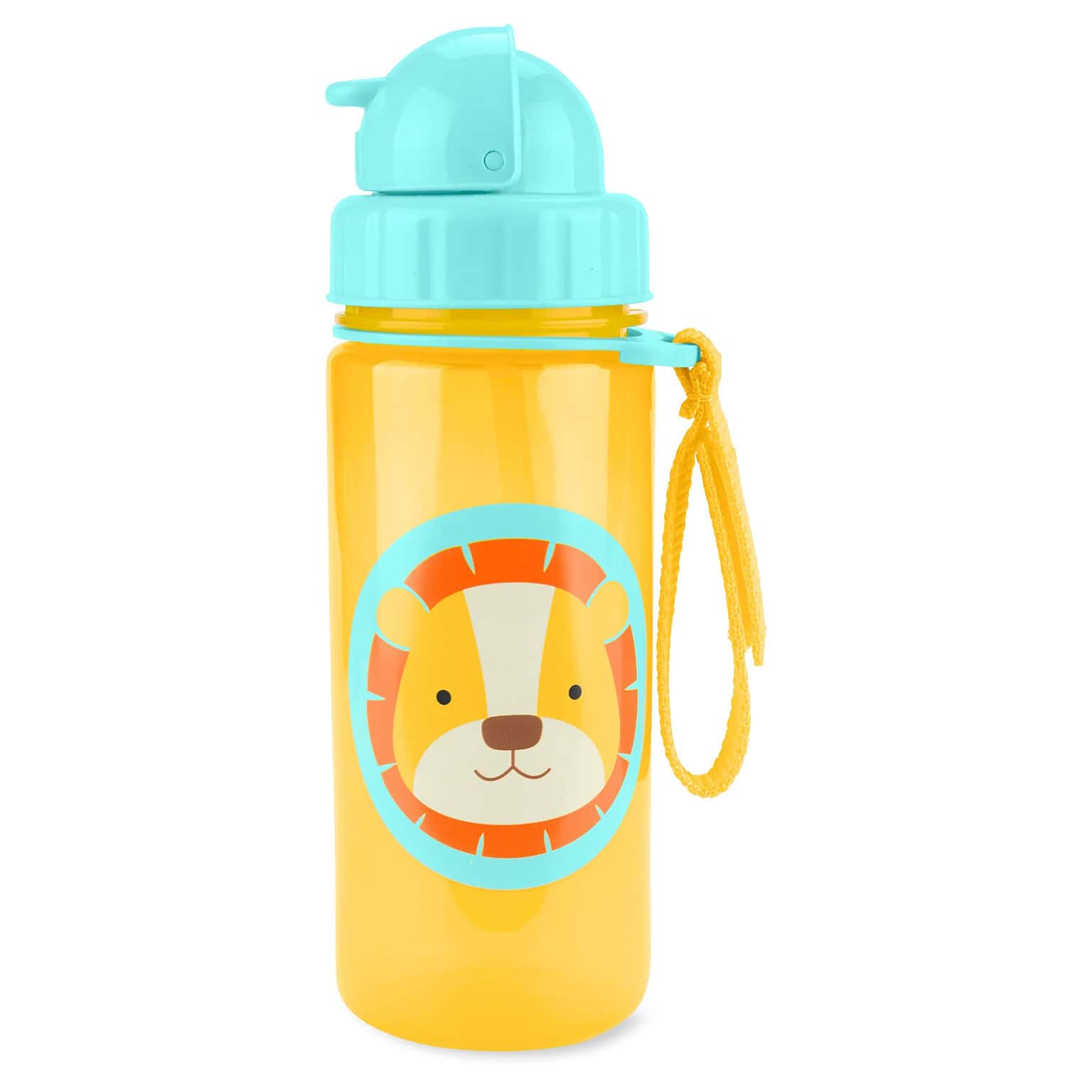 Skip Hop Zoo Straw Bottle Pp Lion ขวดน้ำพกพาสำหรับเด็ก - Kiddo Pacific