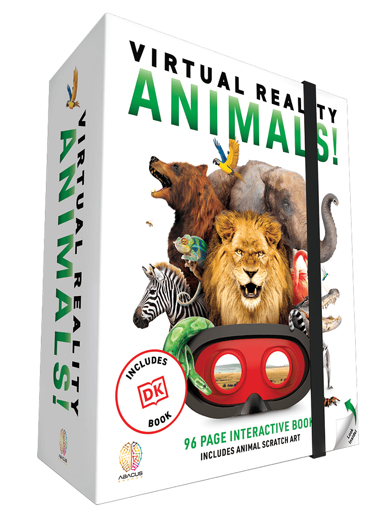 Abacus Vr Gift Box - Animals! ชุดเรียนรู้สัตว์โลกเสมือนจริง - Kiddo Pacific