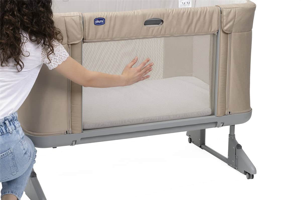 Chicco Next2Me Forever Co Sleeping-Honey Beige เตียงนอนเด็ก