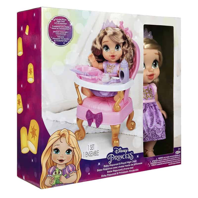 Disney Princess Baby - Rapunzel High Chair ตุ๊กตาเจ้าหญิง - Kiddo Pacific