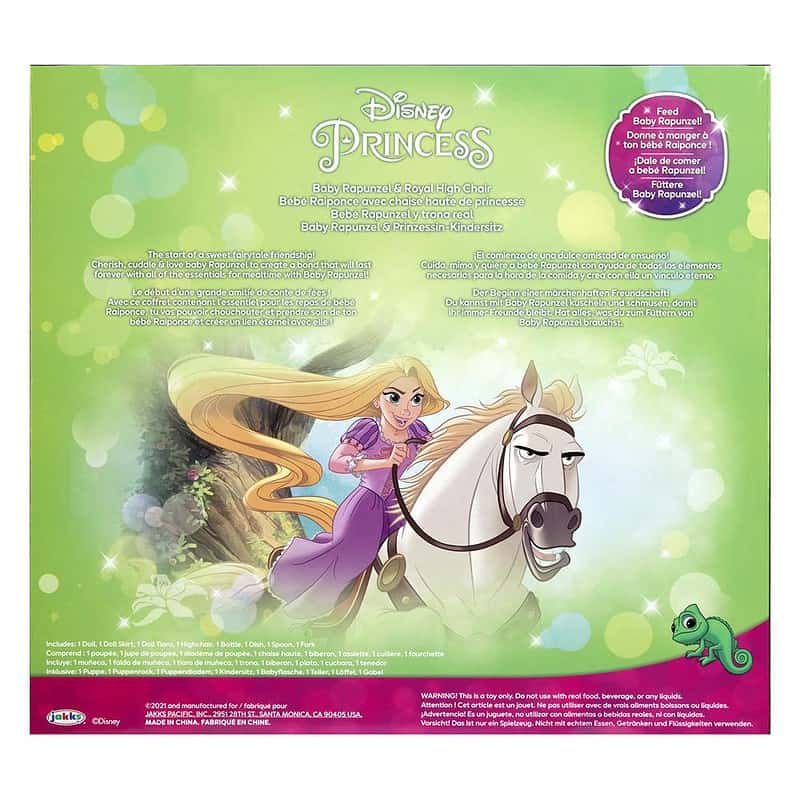 Disney Princess Baby - Rapunzel High Chair ตุ๊กตาเจ้าหญิง - Kiddo Pacific