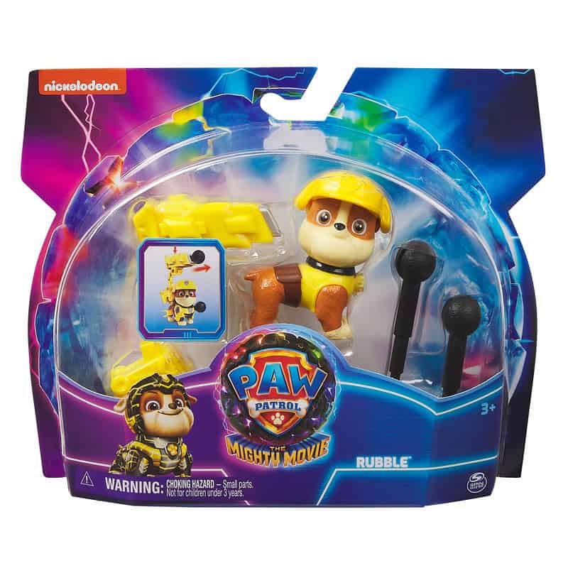 Paw Patrol Movie 2 Hero Pups - Rubber ของเล่นฟิกเกอร์ - Kiddo Pacific