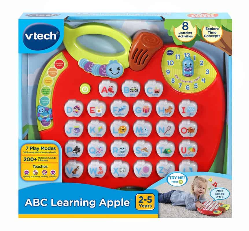 Vtech Abc Learning Apple ของเล่นเด็กของเล่นฝึกออกเสียง - Kiddo Pacific