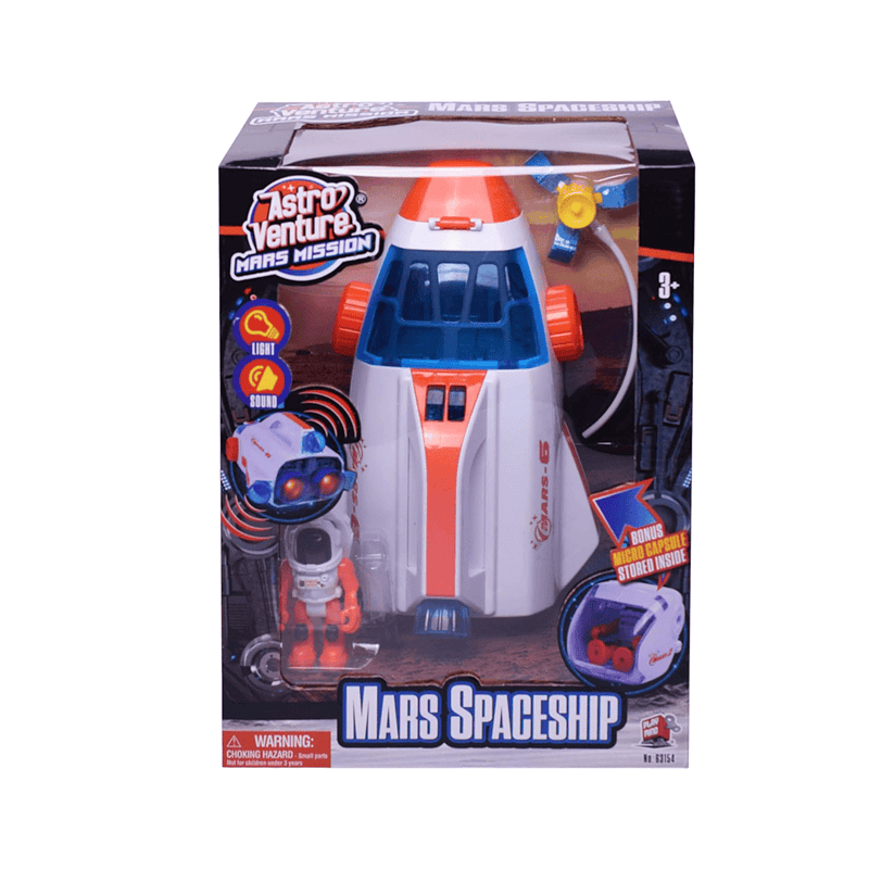 Astro Venture Mars Mission Spaceship ยานพร้อมนักบินอวกาศสำหร - Kiddo ...