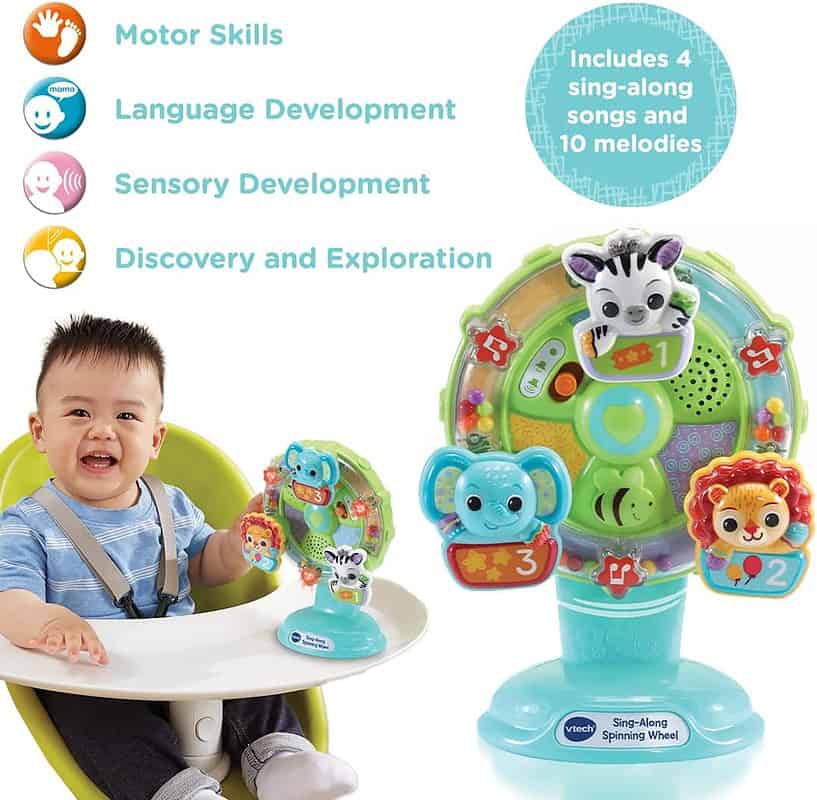 Vtech Sing Along Spinning Wheel ของเล่นชิงช้าสวรรค์ เสริมพัฒ - Kiddo ...