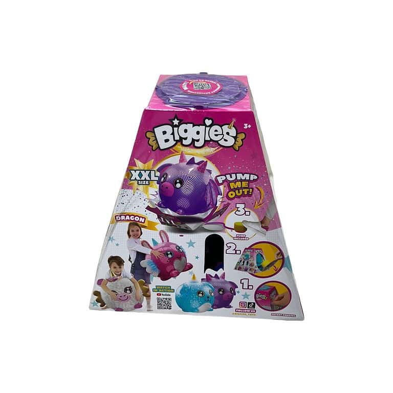 Biggies Mega Plush - Dragon Size Xxl ตุ๊กตาปั้มลม - Kiddo Pacific