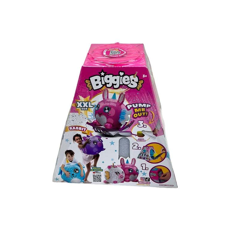 Biggies Mega Plush - Rabbit Size Xxl ตุ๊กตาปั้มลม - Kiddo Pacific