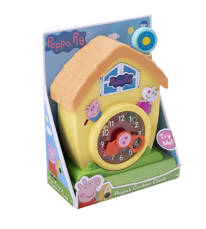 Peppa Pig Cuckoo Clock ของเล่นนาฬิกาฟันเฟือง - Kiddo Pacific