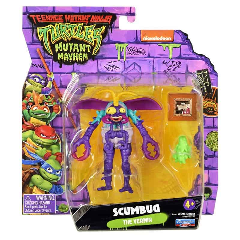 Tmnt Movie Basic Figure - Scum Bug ฟิกเกอร์นินจาเต่า - Kiddo Pacific
