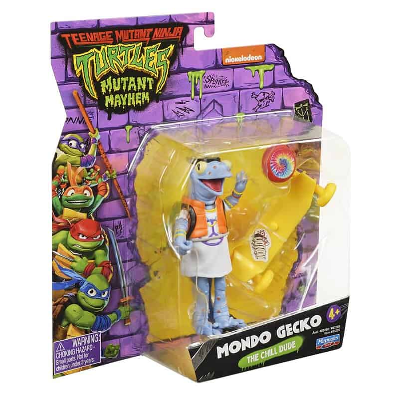 Tmnt Movie Basic Figure - Mondo Gecko ฟิกเกอร์นินจาเต่า - Kiddo Pacific