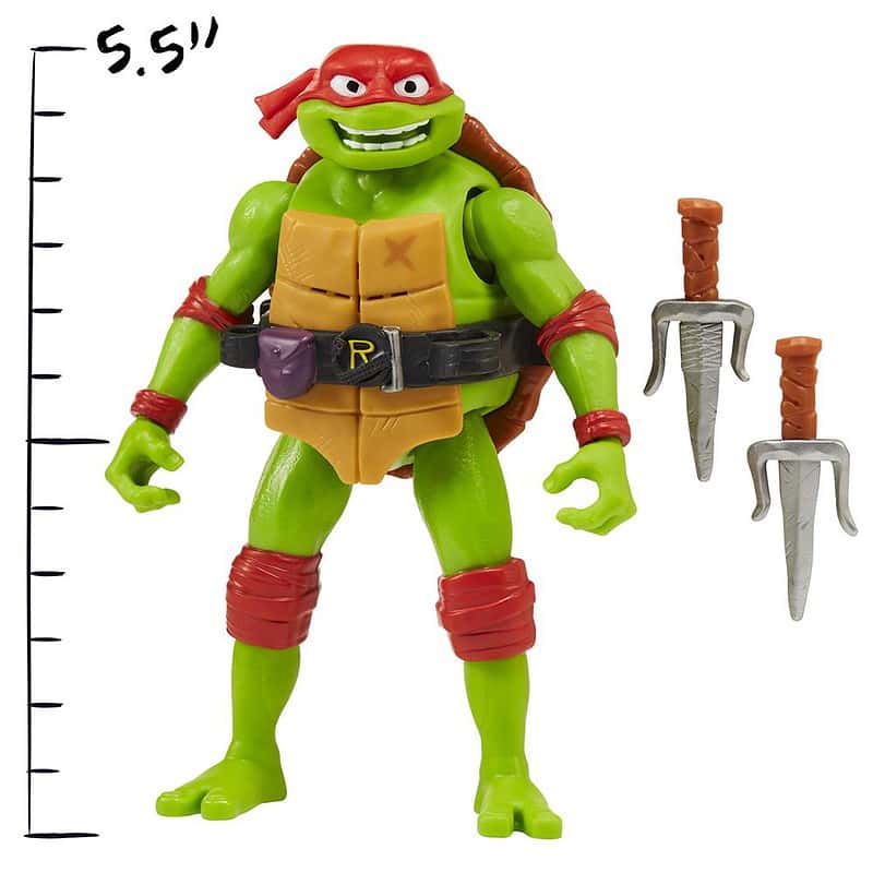 Tmnt Movie Deluxe Figure - Raphael ฟิกเกอร์นินจาเต่า - Kiddo Pacific