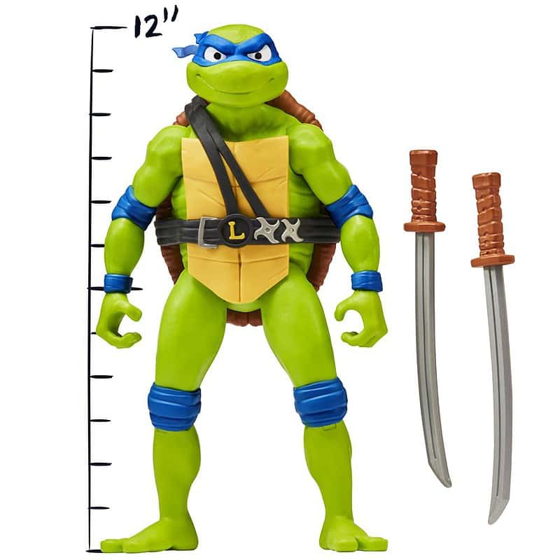 Tmnt Movie Giant - Leonardo ฟิกเกอร์นินจาเต่า - Kiddo Pacific