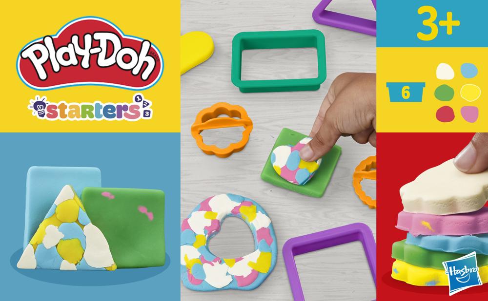 PLAY-DOH FUNDAMENTALS SHAPES ของเล่นเสริมพัฒนาการ - Kiddo Pacific