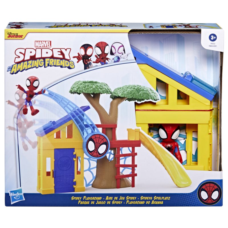 SPIDEY AND HIS AMAZING FRIENDS STARK TOWER SCENE PLAYSET ของเล่น เพล ...