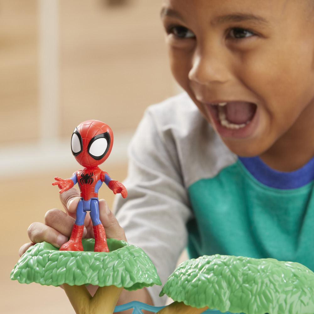 SPIDEY AND HIS AMAZING FRIENDS STARK TOWER SCENE PLAYSET ของเล่น เพล ...