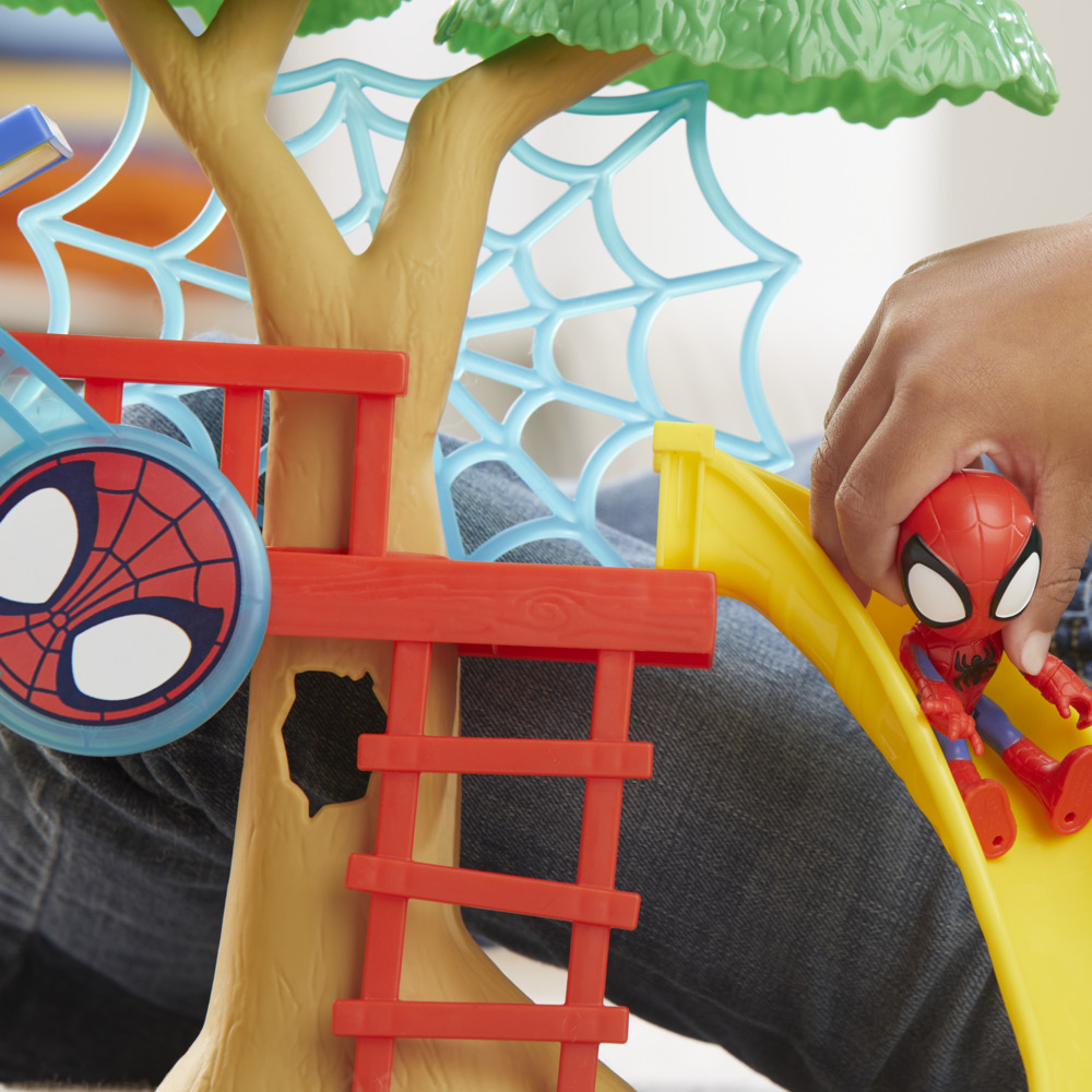 SPIDEY AND HIS AMAZING FRIENDS STARK TOWER SCENE PLAYSET ของเล่น เพล ...