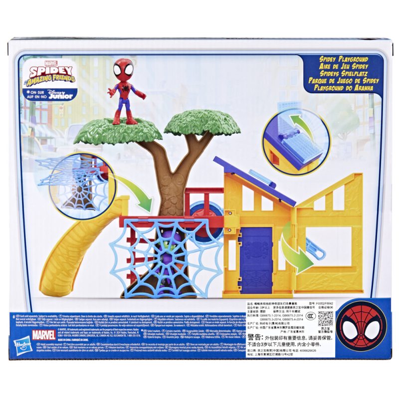 SPIDEY AND HIS AMAZING FRIENDS STARK TOWER SCENE PLAYSET ของเล่น เพล ...