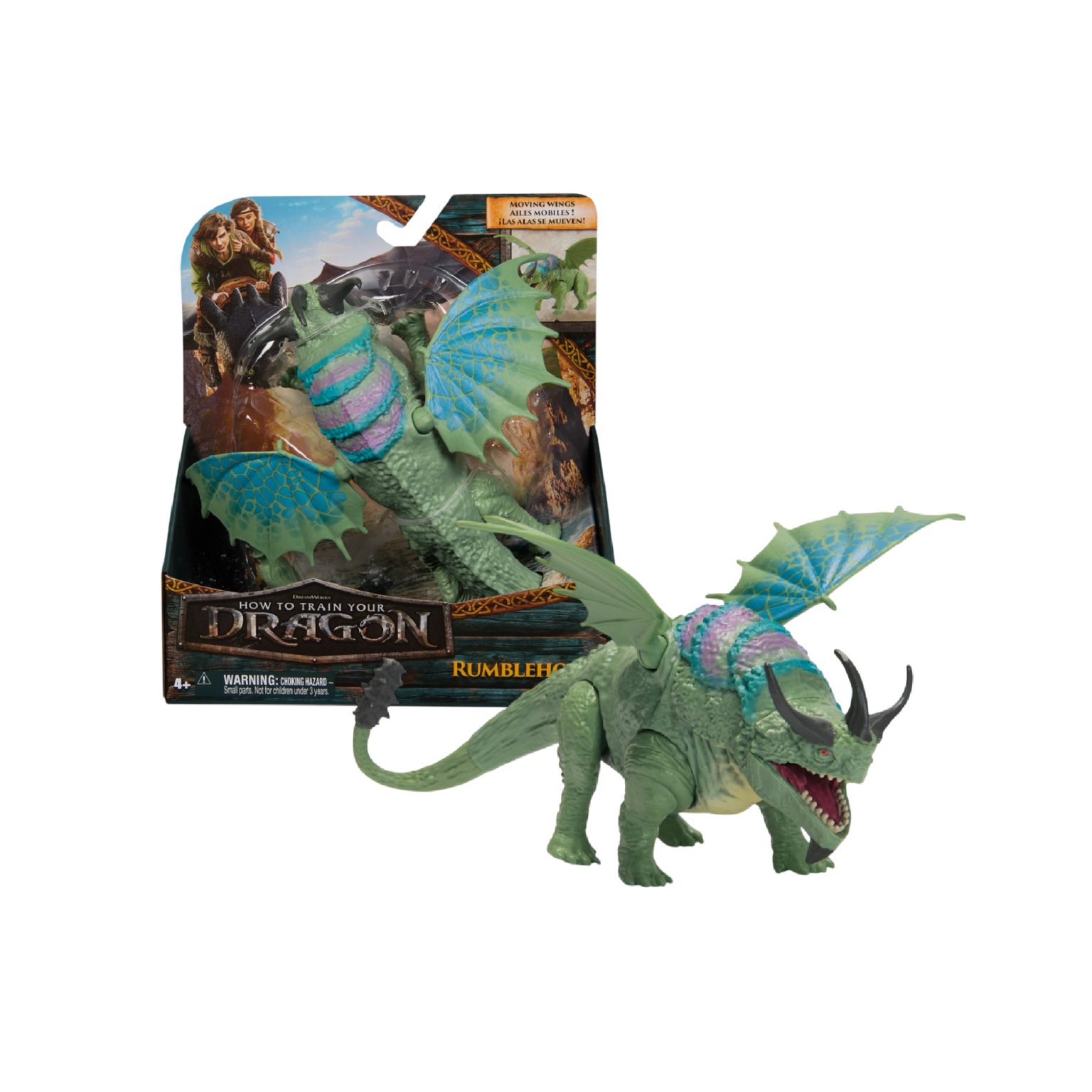 HOW TO TRAIN YOUR DRAGON FIGURE RUMBLEHORN ฟิกเกอร์ - Kiddo Pacific